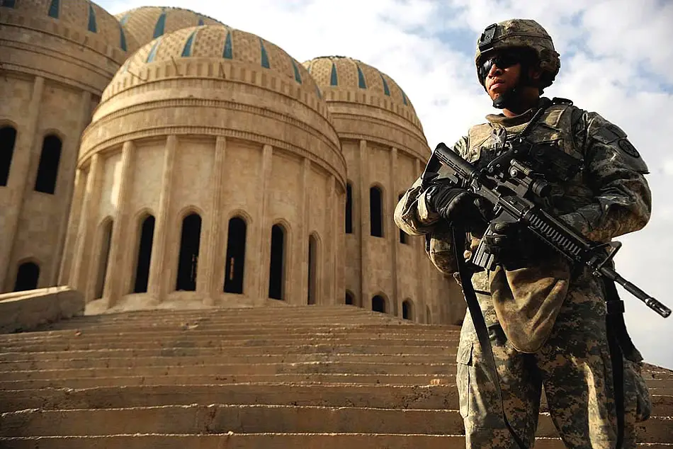 Military Photos Mosque Security