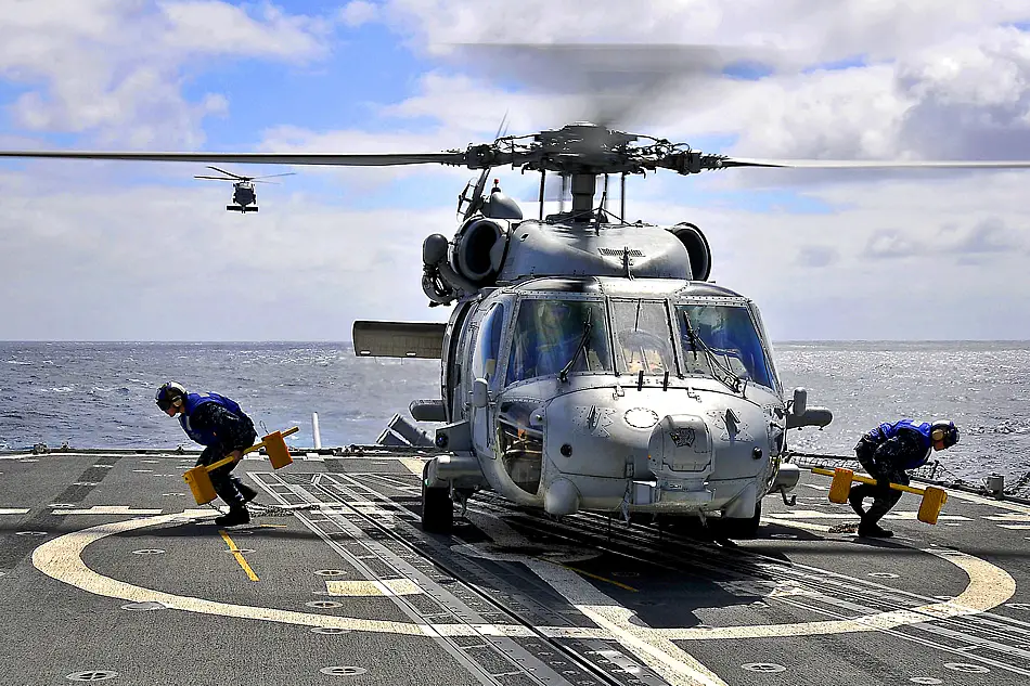 Military Photos Chocks and Chains Off!