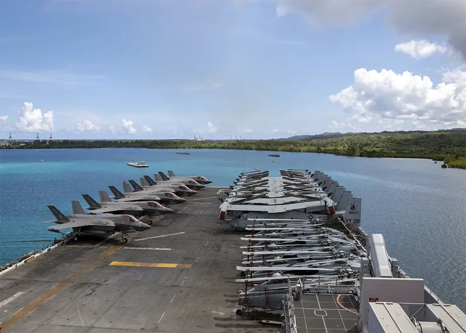 Military Photos USS Makin Island Arrives In Guam