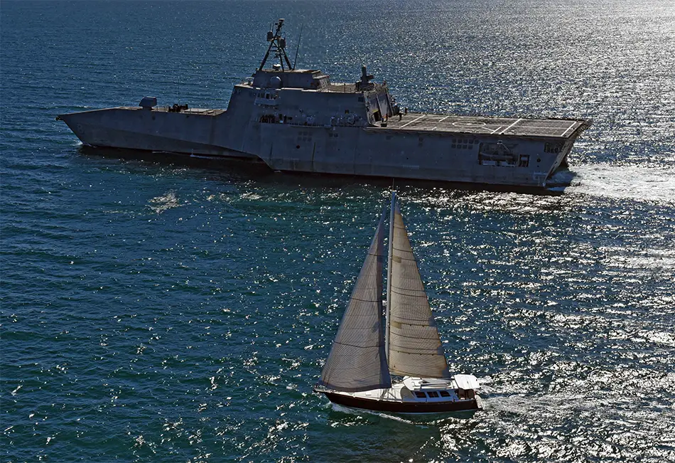 Military Photos Montgomery Heads To Sea