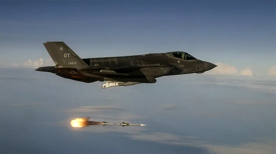Military Photos F-35A Live Fire
