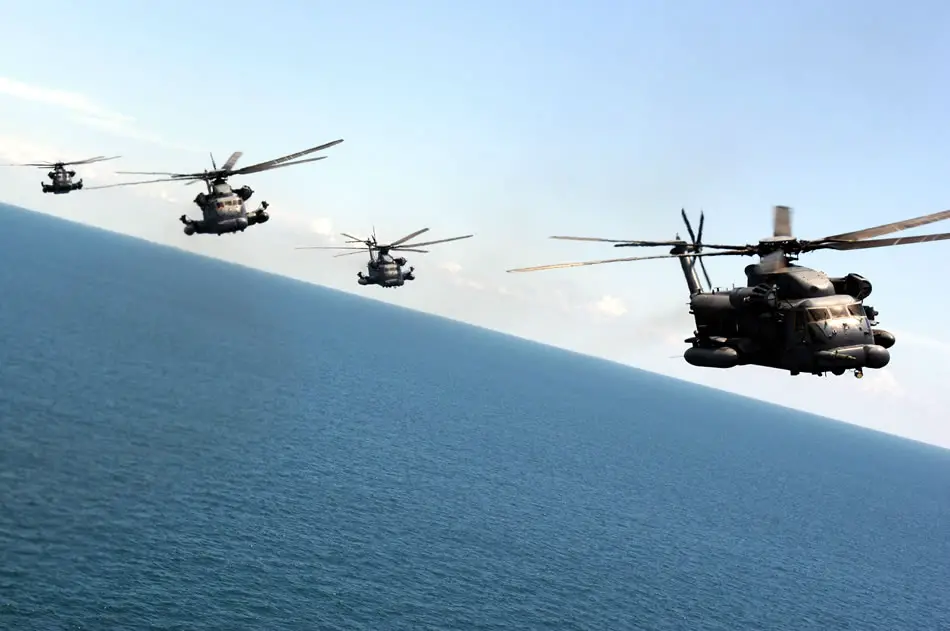 Military Photos Pave Low Formation