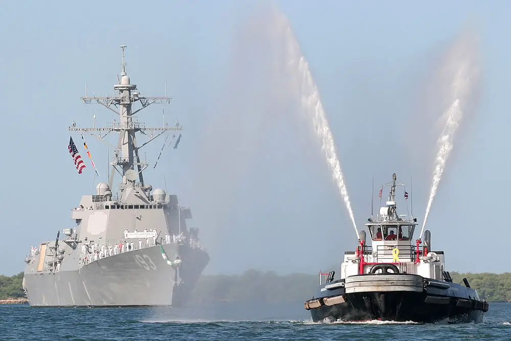Military Photos A Pearl Harbor Welcome
