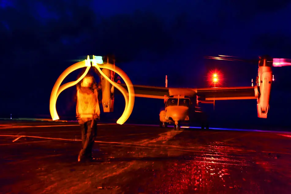 Military Photos Night Signals