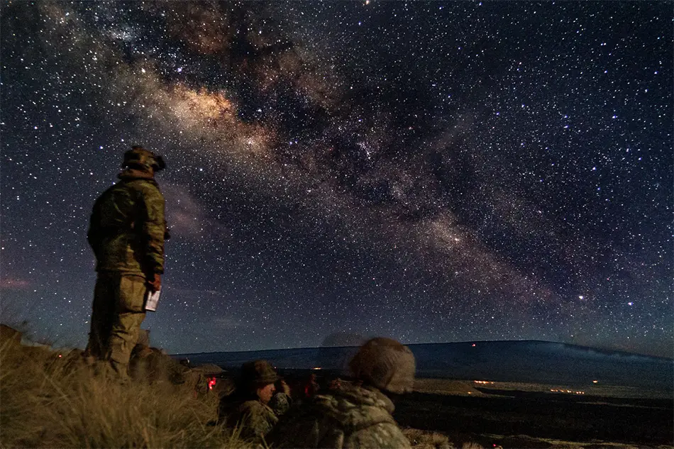 Military Photos A Starry Marine Night